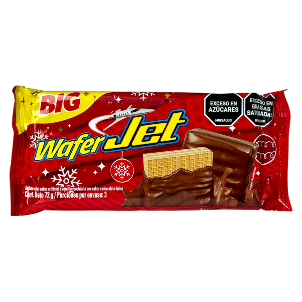 WAFER JET BIG X UND - Distribuidora El Palacio de los dulces
